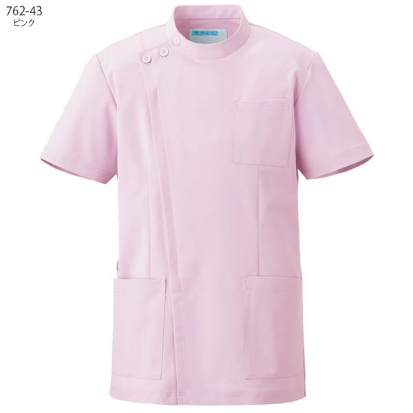 カゼン ジャケット ケーシー 男女兼用 医療 白衣 762-40〜48 半袖 ストレッチ KC 医務衣 KAZEN ドクター ナース 病院 制服 :m-kazen-762-40:ビズタイム ...