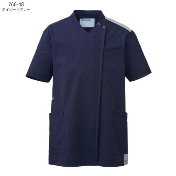 カゼン スクラブ ジャケット 男女兼用 医療 白衣 766-41〜48 ストレッチ 看護 病院 ナース メディカル KAZEN :m-kazen-766-41:ビズタイム - 通販 ...