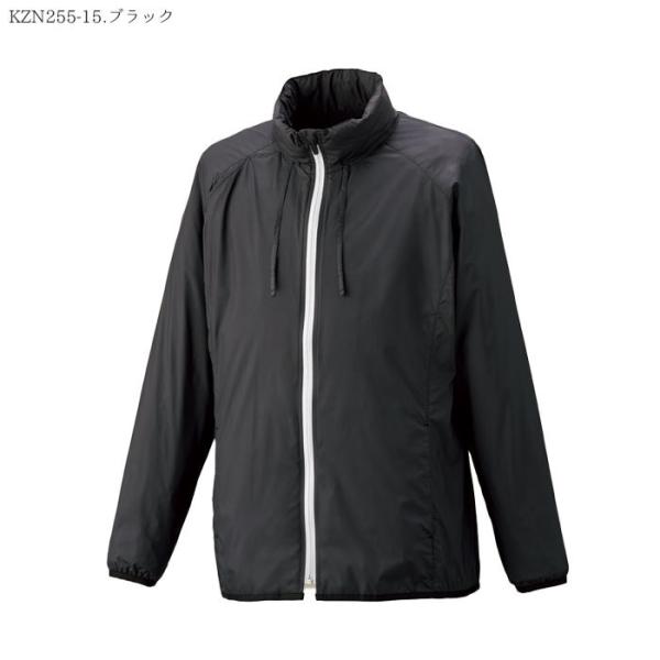 カゼン ウィンドブレーカー KZN255-15〜18 男女兼用 収納袋付 病院 介護 メディカル 制服 ユニフォーム KAZEN (旧 AP-RON アプロン) :m-kazen-kzn255 ...