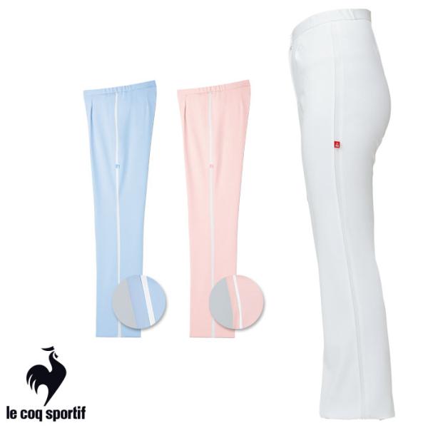 ■品名・品番：セミブーツカットパンツ(女性/レディース)　UQW2012■カラー：1.VAN(バニラ)　4.AQA(アクアブルー)(※2026年廃色)　6.TEA(ティーグリーン)(※2023年廃色)　9.ORC(オーキッドピンク)■サイズ...