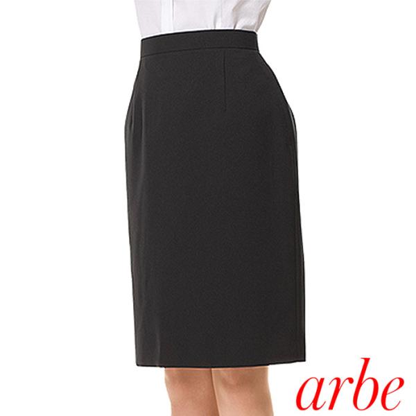 ■品名・品番：スカート　AS7410■カラー：C-10.ブラック■サイズ：7号　9号　11号　13号　15号　17号　19号■素材：ストレッチトロピカル(ポリエステル100%)■機能・特長：ストレッチ　両脇ポケット　裏地付■着用シーズン：オ...