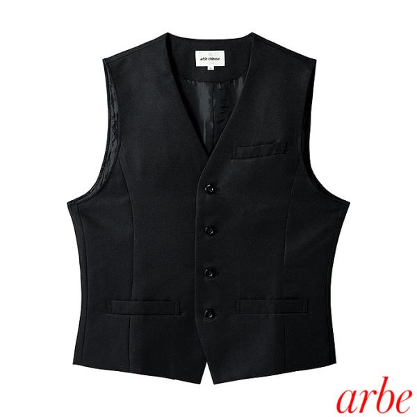 ■品名・品番：メンズベスト　AS8073■カラー：C-10.ブラック■サイズ：S　M　L　LL　3L　4L■素材：ギャバジン/ポリエステル100%■機能・特長：はっ水　制電　左胸ポケット　両脇ポケット　尾錠付■着用シーズン：オールシーズン■...