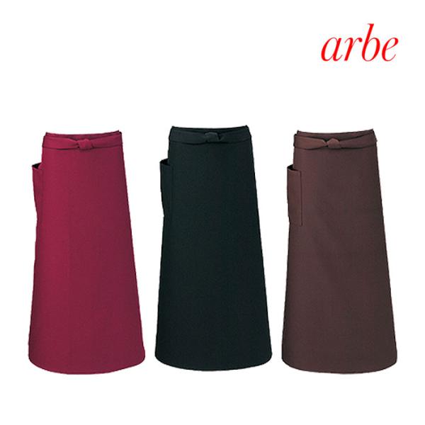 ■品名・品番：ソムリエエプロン　T6233■カラー：C-2.ワイン　C-7.ブラウン　C-10.ブラック■サイズ：フリー■素材：ギャバジン(ポリエステル100%)■機能・特長：はっ水　制電　右ポケット　右ポケット内にペン差しポケット付■着用...