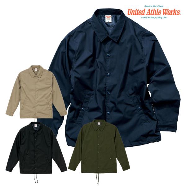 ■品名・品番：T/Cコーチジャケット(裏地付)(男女兼用／ユニセックス)7448-01■カラー：002.ブラック　044.ベージュ　086.ネイビー　101.OD※2024年廃番■サイズ：XS※2023年廃番　S　M　L　XL■素材：●ポリ...