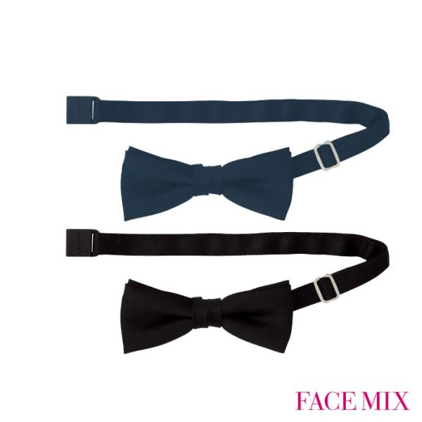 コーディネートの仕上げに。フォーマルなコーディネートに必須の蝶ネクタイ。金具付きでワンタッチで付けられます。■品名・品番：蝶タイ・FA9001■カラー：8.ネイビー　16.ブラック■サイズ：フリーサイズ　3.5cm×12cm■素材：ポリエス...
