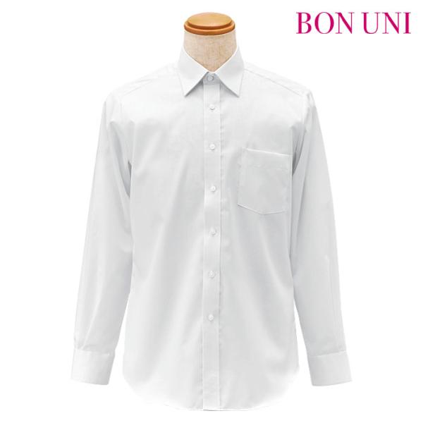 ■品名・品番：シャツ(男性／メンズ)　14112■カラー：81.白■サイズ：ネック×裄丈で選べる充実の100サイズ展開■素材：ツイル(ポリエステル50％・綿50%)■機能・特長：イージーケア　形態安定　抗菌防臭　長袖　左胸ポケット　袖口2個...