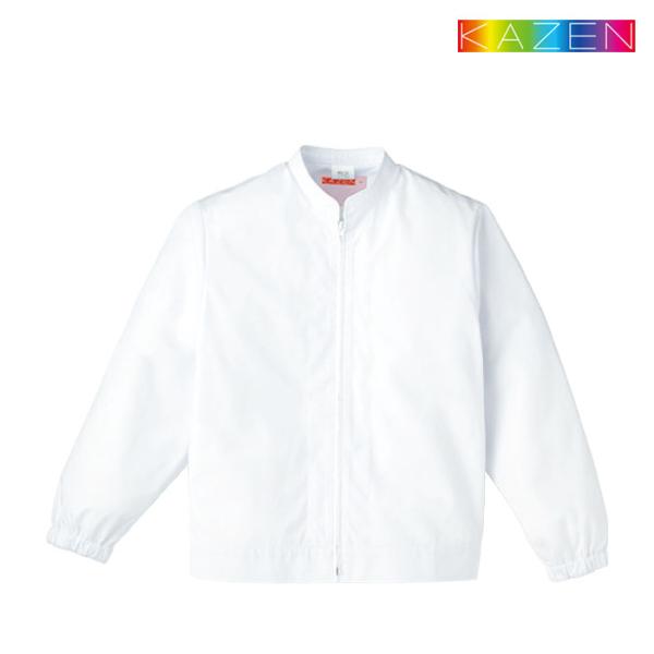 ■品名・品番：ジャンパー(女性用／レディス)459-30■カラー：459-30.ホワイト■サイズ：S　M　L　LL　3L　4L■素材：ブロード(ポリエステル65%・綿35%)■機能・特長：女性用　長袖　ブルゾンタイプ　ポケット無し　体毛落下...
