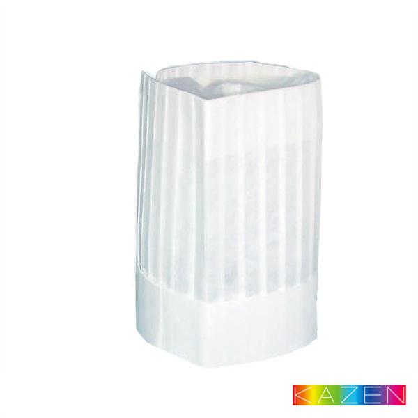 ■品名・品番：シェフハット(10枚入り／1セット)　471-81■カラー：ホワイト■サイズ：フリーサイズ　高さ25cm■素材：不織布■機能・特長：付属のシールでサイズ調整可能　10枚入り■メーカー・ブランド：サンアロー・KAZEN(カゼン)...