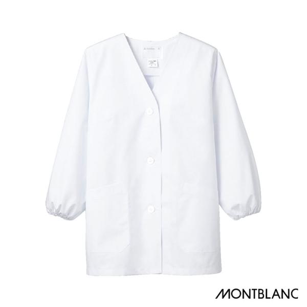 ■品名・品番：調理衣(長袖ゴム入)(女性用／レディース)・1-011■カラー：1-011.白■サイズ：S　M　L　LL　3L　4L　5L■素材：ポプリン(ポリエステル65%　綿35%)■機能・特長：女性用　制菌加工　長袖　袖口ゴム入り　両腰...