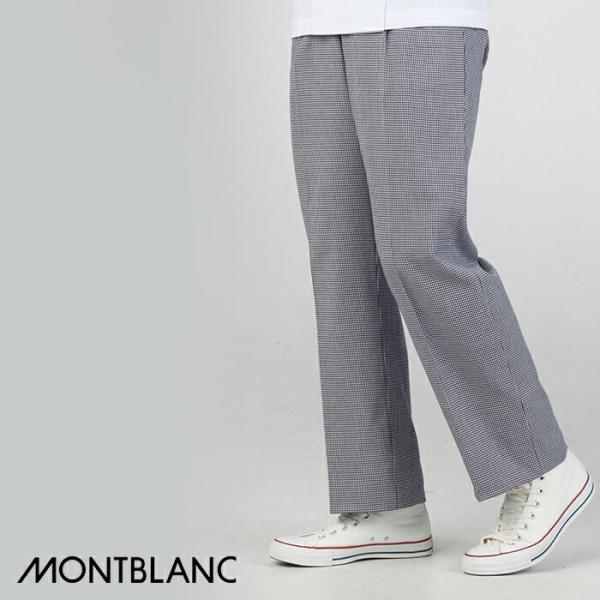■品名・品番：パンツ（レディス）7-113■カラー：7-113.濃紺　千鳥格子■サイズ：SS　S　M　L　LL　3L　4L　5L　6L■素材：千鳥格子　白×濃紺　(ポリエステル65％　綿35％)■機能・特長：女性用　両脇ポケット　右後ろポケ...