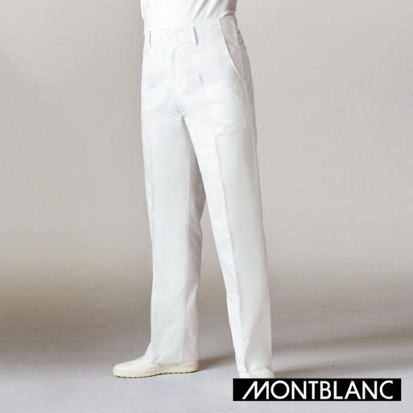■品名・品番：スラックス(ノータック)(メンズ)　7-611■カラー：7-611.白　※やや青みを帯びた白(蛍光白)■サイズ：70　73　76　79　82　85　88　91　95　100　105　110cm■素材：制電双糸ツイル(ポリエステ...
