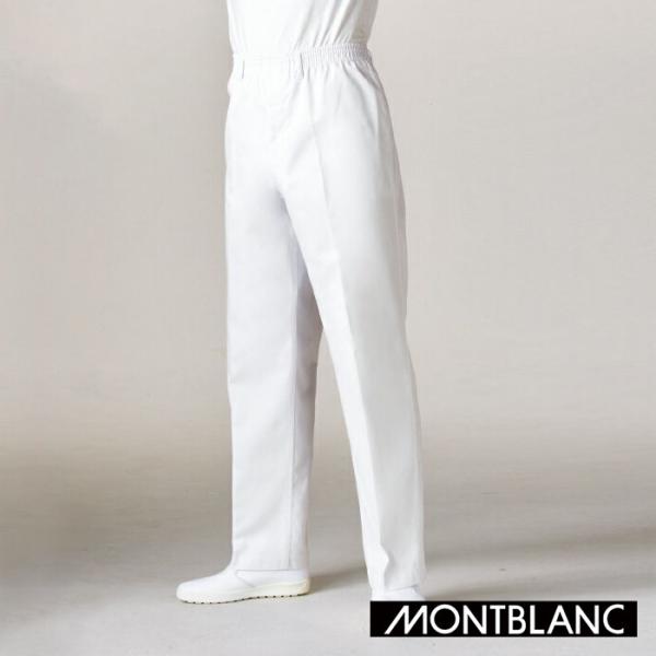 ■品名・品番：トレパン(総ゴム)(メンズ)　7-654■カラー：7-654.白■サイズ：S　M　L　LL　3L　4L　5L　6L■素材：制電双糸ツイル(PETボトル再生繊維)(ポリエステル65%　綿35%)■機能・特長：男性用　総ゴム　右後...