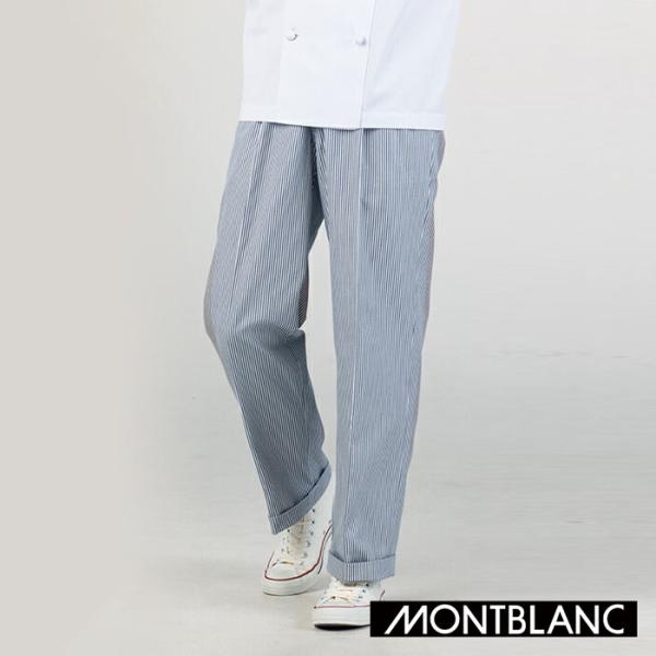 ■品名・品番：パンツ(メンズ)　7-723■カラー：7-723.紺ストライプ■サイズ：S　M　L　LL　3L　4L　5L　6L■素材：紺縞　(ポリエステル65％　綿35%)■機能・特長：男性用　両脇ポケット　右後ろポケット　ツータック　半ゴ...