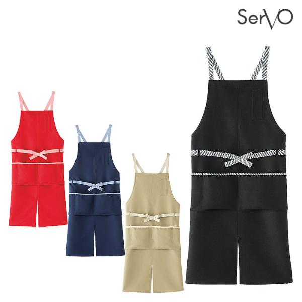 ■品名・品番：防脱色フロントポケット付き胸当てエプロン　CA1413/1414/1415/1416■カラー：CA1414.ネイビー　CA1415.レッド　CA1416.ブラック               ※2026年廃色 CA1413.ベ...
