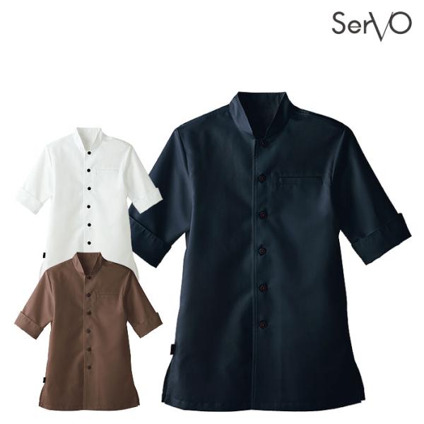 ■品名・品番：スタンドカラーシャツ(兼用)　ET7730/7731/7732■カラー：ET7730.ホワイト　ET7731.ブラウン　ET7732.スミクロ■サイズ：SS　S　M　L　LL　3L　4L■素材：ポリエステル(80％)+綿(20...