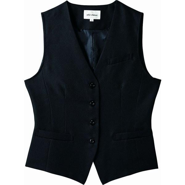 チトセ(株) 制服 作業服サイズ：7〜17号色：ブラック素材：ポリエステル100％撥水・制電・左胸ポケット・両脇ポケット・尾錠付