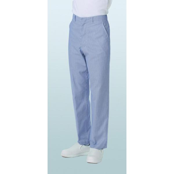 アプロンワールド 厨房用衣料435-99サイズ：70〜130cm色：ストライプ素材：ポリエステル65％綿35％ノータック　両脇・後ろポケット付