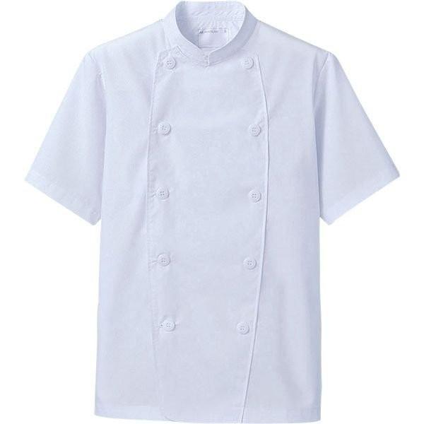 ■使用素材：ポプリン ポリエステル65％・綿35％■素材特徴：抗菌加工（O157対応）■形状特徴：内ポケット（丸型） プラスチックボタン