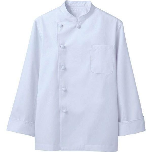 住商モンブランのコックコート6-921は、飲食店での使用に最適な男女兼用の調理服です。長袖デザインで、ポリエステル65%と綿35%の混紡素材を使用し、耐久性と快適さを兼ね備えています。抗菌加工が施されており、衛生面でも安心です。胸ポケット付...