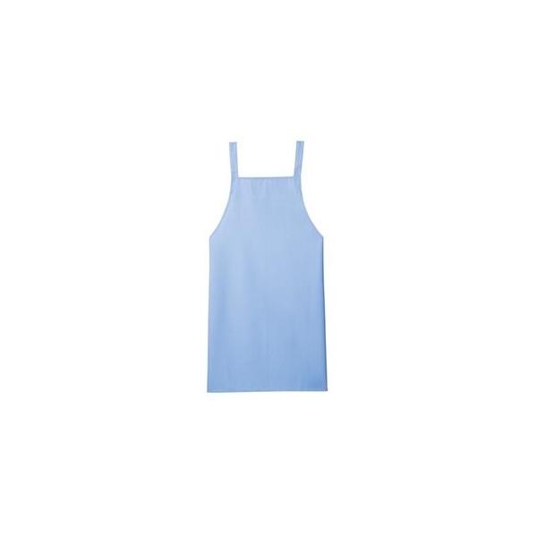ポリエステル65%+綿35%、ツイル/フレッシュエリアサイズ：フリー・前中心丈88cm、身巾68cm、紐丈120cm、紐巾3.0cmフレッシュエリア素材で作られたエプロンは衛生面だけでなく、ノーポケットなので異物混入対策にも◎。淡色から濃色...