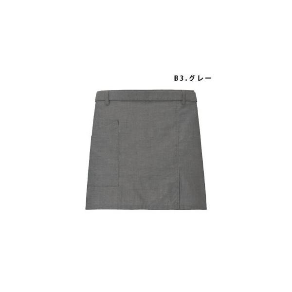 ■使用素材：シリアル・シャンブレー ポリエステル70％・綿30％■形状特徴：フリー前中心丈38cm・身幅93.5cm・紐長264cm・紐幅3cmナチュラルな雰囲気と洗濯耐久性など機能性を両立播州織【ばんしゅうおり】職人の手技と新旧の織り機で...