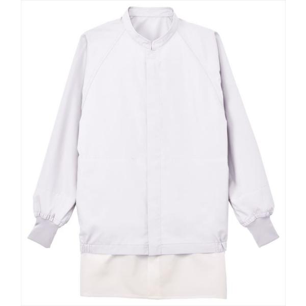 サンペックスイスト 作業用ジャンパー 長袖 常温作業場向け 比翼仕様サイズ：SS〜6L色：ホワイト、サックス、グリーン素材：ポリエステル86％綿13％複合繊維１％、交織ポプリンウエストインナー：ポリエステル１００％メッシュHACCP支援、交...