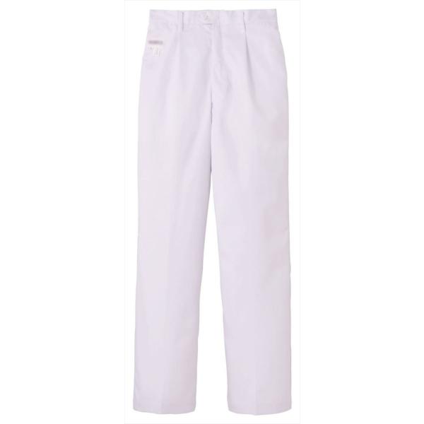 サンペックスイスト 作業用ボトムス パンツ メンズ 常温作業場向けサイズ：SS〜6L色：ホワイト素材：ポリエステル65％綿35％、ツイル前金属ファスナー両脇シーム、右後外ポケットベルトループ5本つき男性用