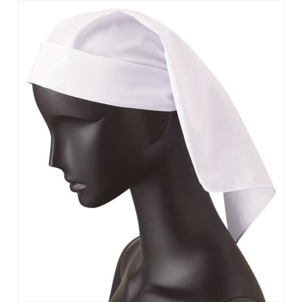 サンペックスイスト 作業用帽子 大三角巾サイズ：フリー色：ホワイト素材：ポリエステル６５％綿３５％、ブロード