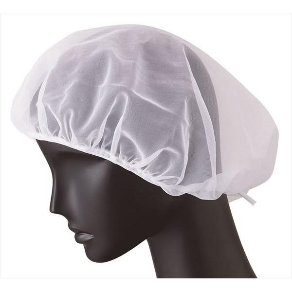 オペロンゴムを入れた円形ヘアネット。調整範囲の広い引き出しゴム式です。素材：（ナイロン１００％）