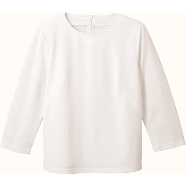 メーカー：ハネクトーン早川品番：WP359商品名：七分袖シームT　天竺性別：レディース季節：オールシーズン素材：ポリエステル50%綿50%洗濯機OK　ストレッチ　吸汗　ノーアイロン上質感はそのままに、やさしい肌触りを追求さわやかな肌触りの綿...