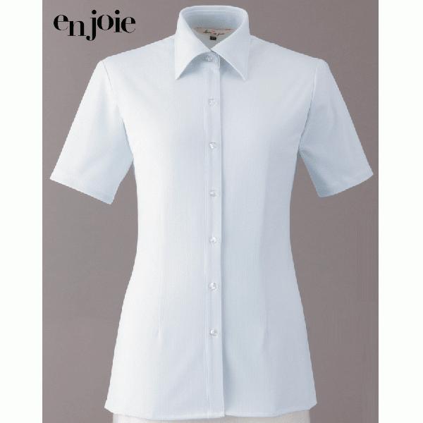 メーカー：ジョア品番：06165-3 06165-4 06165-5商品名：半袖シャツ性別：レディース季節：春夏素材：パーフェクトニット（ポリエステル90％・綿10％）ホームクリーニング2ＷＡＹストレッチＷ＆Ｗ性防透生地厚：やや暑長めの着丈...