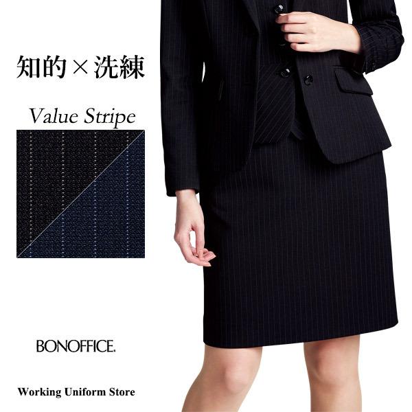 ★定番のタイトシルエット★シーンごとに様々な着こなしが可能なアイテム展開も魅力です素材：バリューストライプ・・・高級感のある上品な印象で、適度なふくらみと伸度が立体感のある美しいシルエットを創ります。安心感のあるしっかりとした生地感も特長で...