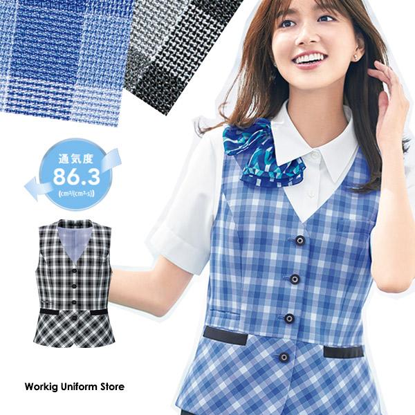 ★印象的でありながら清楚な雰囲気で、見る人にとっても着る人にとっても心地いい★リボンやスカーフで華やかなコーディネートも素敵です★スマホポケットも充実素材：グラデドビー・・・同系色のグラデーションで印象的に織り上げたドビーチェックは、清涼感...