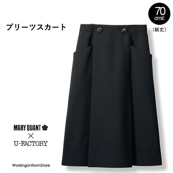 ★デイジーのロゴボタンがチャームポイント★タックを寄せた膝下丈でエレガントに素材：ドライストレッチトロピカルポリエステル100％カラー：ブラック●ストレッチ●ウエストゴム入り●ストレッチ裏地●左右ポケット●ホームウォッシャブルサイズ：5〜1...