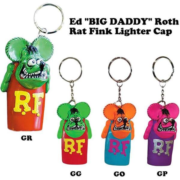 エド ・ ロスが生んだ人気のキャラクターのライターキャップです。ショートサイズのライターがすっぽり収まるライターキャップ。スタンダードカラー、蛍光カラーと種類も豊富です。非喫煙者の方にはキーリングとしてもオススメのアイテム♪ラバー製で多少の...