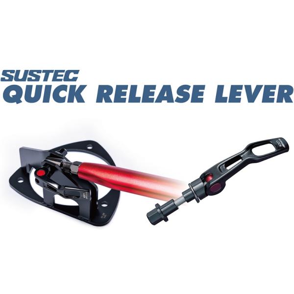 シリーズ：QUICK RELEASE LEVER品　番：QRL1*2Set（2個セット）■タワーバーの脱着を工具なしで、スムーズに。■バーとブラケットの固定ネジをレバーボルト化。■取り外しを容易にすることでトランクルームの使い勝手をUP!※...