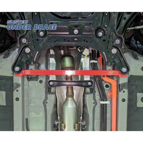【必ずご確認ください。】メーカー欠品や受注生産品があります。納期確認お願いします。◇対　応　車　種　表シリーズ：SUSTEC UNDER BRACE品　番：UBT35車　名：アクア型　式：MXPK11（FF）排気量：1500 HV年　式：R...