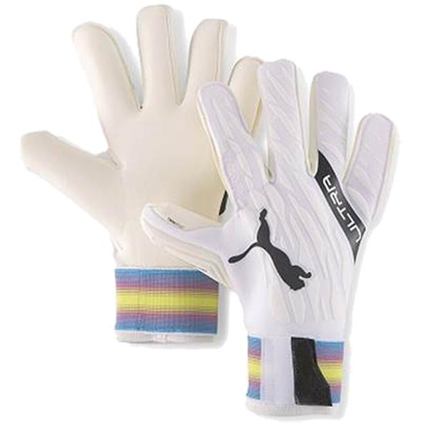 【種別】キーパーグローブ【メーカー名】プーマ(puma)【素材】ラテックス、合成繊維（ポリエステル）、合成樹脂（ポリウレタン）【コメント】カッティングはガンカットとネガティブカットを融合したハイブリッドカット仕様です。甲部分の着け心地もよく...