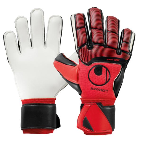 【種別】キーパーグローブ【メーカー名】ウールシュポルト(uhlsport)【素材】パーム：スーパーソフト【コメント】パームは厚みも粘り気もあり試合用として使えるグリップ力を備えています。カッティングはクラシックカットでクセのないグローブとい...