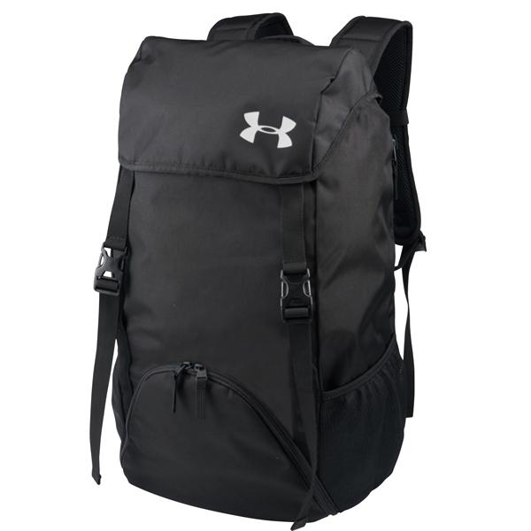 【種別】バッグ【メーカー名】アンダーアーマー(under armour)【カラー】ブラック(001)【素材】ポリエステル【サイズ】W33cm×H57cm×D20cm(約38L)【特徴】部活動や通勤・通学に便利なてい版バックパック