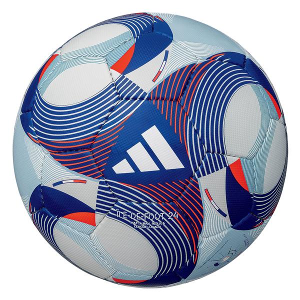 【種別】サッカーボール【メーカー名】アディダス(adidas)【サイズ】5号球【特徴】・2024年夏パリで開催されるスポーツの祭典公式試合球のレプリカ5号球・イルデフット 24（ILE-DE-FOOT 24）はフランス語でフットボール アイ...