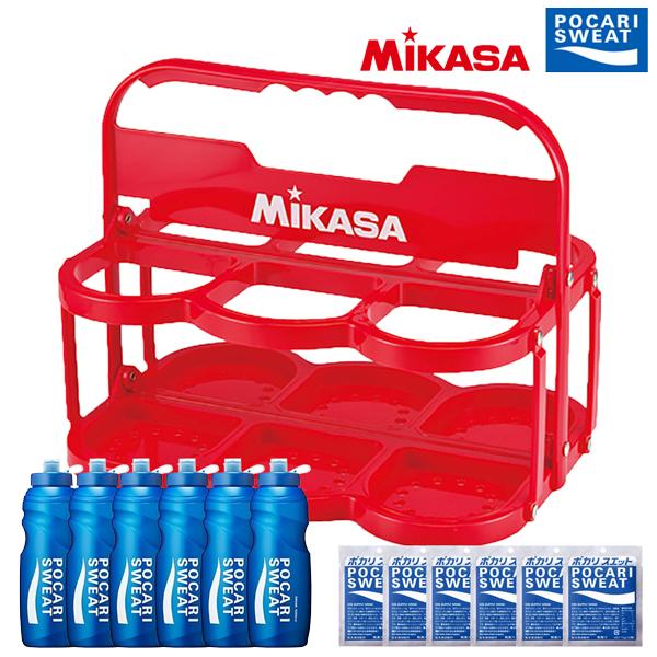 【種別】ボトルキャリー【メーカー名】ミカサ(mikasa)×大塚製薬【カラー】レッド(ボトルキャリー)【サイズ】ボトルキャリー:340×265×240mmスクイズボトル:容量約1L【特徴】・移動＆収納にも便利なウォーターボトルキャリアーとポ...