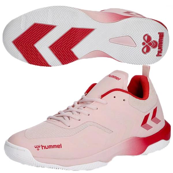 【種別】ハンドボールシューズ【メーカー名】ヒュンメル(hummel)【カラー】ピンク×レッド(2520)【アッパー】合成繊維【ミッドソール】合成樹脂【アウトソール】ゴム底【特徴】・軽量性に特化したハンドボールシューズの軽量・スピード型トップ...