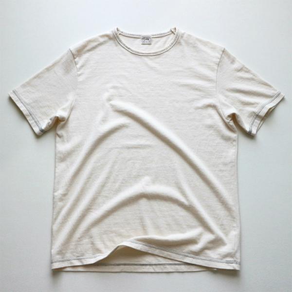ブランド :LOOP&amp;WEFT(ループ＆ウエフト)商品名 :RECYCLED NEP PLATING DOT SEAM S/S CREWNECK商品番号 :LRC1091カラー :N.IVORY / A.BLACKサイズ :M / ...
