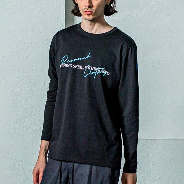 ブランド：RESOUND CLOTHING(リサウンドクロージング)商品名：NSNF longsleave Tee商品番号：RC35-T-009カラー：BLACKサイズ：1(S) / 2(M) / 3(L) 素材：コットン 100%原産国：日本製