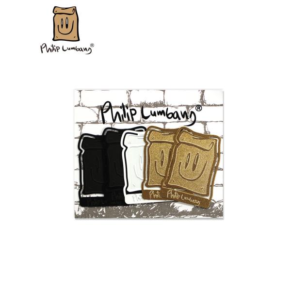 Philip Lumbangのスチールクリップセット。人気キャラクター「Lunch Bag」が、遊び心あふれるスチールクリップになりました。ブランドのアイコンをモチーフにしたキャッチーなデザインは、置くだけでデスク周りを彩るおしゃれな文房具...