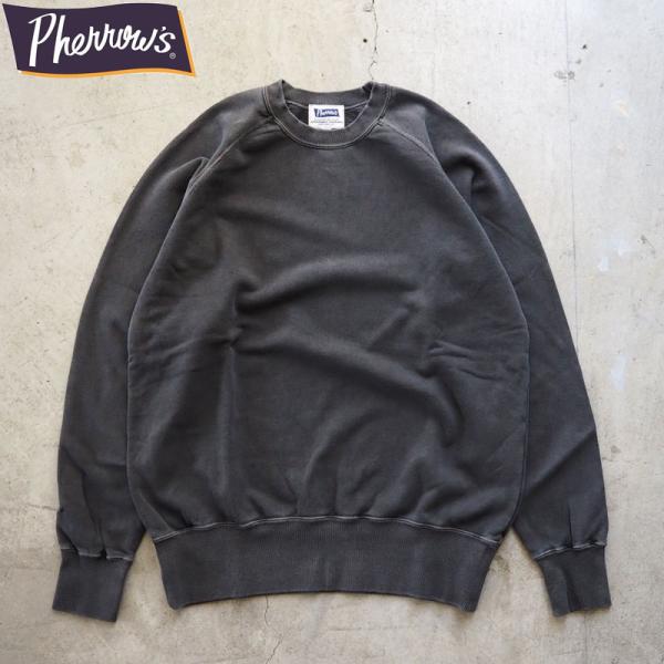 ブランドPHERROW'S フェローズ商品名ミニ裏毛 ラグランスウェット素材コットン100%生産国JAPAN製品説明1960-70年代頃を感じさせるミニ裏毛仕様のラグランスウェットシリーズ。ロングシーズンで着用可能な軽さのある生地を使用。今...