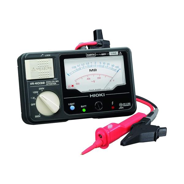 「商品情報」商品紹介3レンジ125V・250V・500V/100MΩ　絶縁抵抗値が読取り易いシンプルスケールご注意（免責）＞必ずお読みください「主な仕様」定格測定電圧(V/MΩ)：125/100、250/100、500/100 最小表示(M...