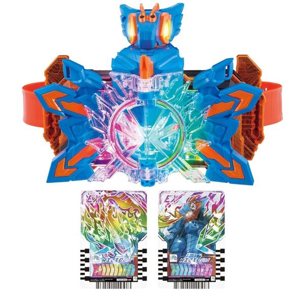 「商品情報」商品紹介『仮面ライダーガッチャード』より、 ケミーが変形！仮面ライダーレインボーガッチャードに変身！101体目のケミー「DXケミーニジゴン」が登場！付属のライドケミートレカをガッチャードライバー(別売り)にセットし、ケミーニジゴ...