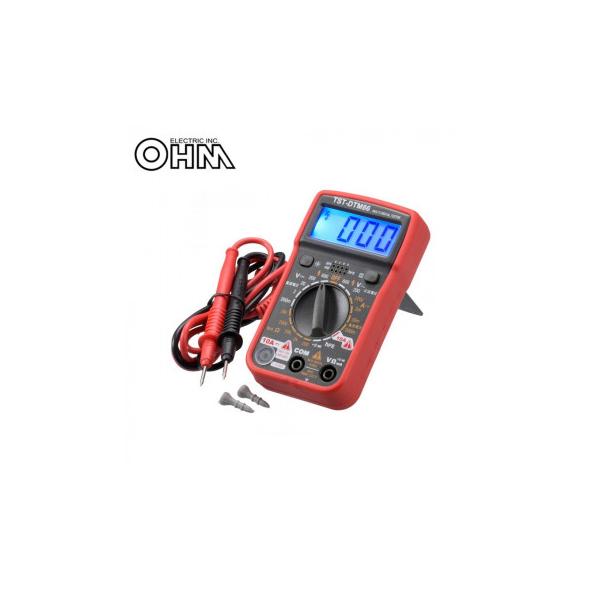 電気製品の故障診断や、電池の寿命チェックに。電気製品の故障診断にオススメ。モニターは見やすいバックライト仕様です。